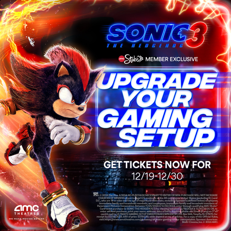 Snack from Sonic’s Head: Sonic 3 Collectibles and Fan Events at AMC & Regal – Sonic City ⋆ ...