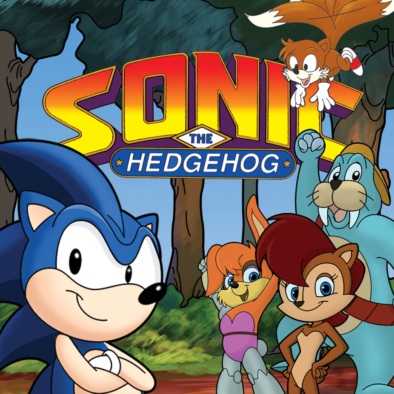 Early, Never Before Seen Tails Concept Art Discovered From Sonic SatAM ...