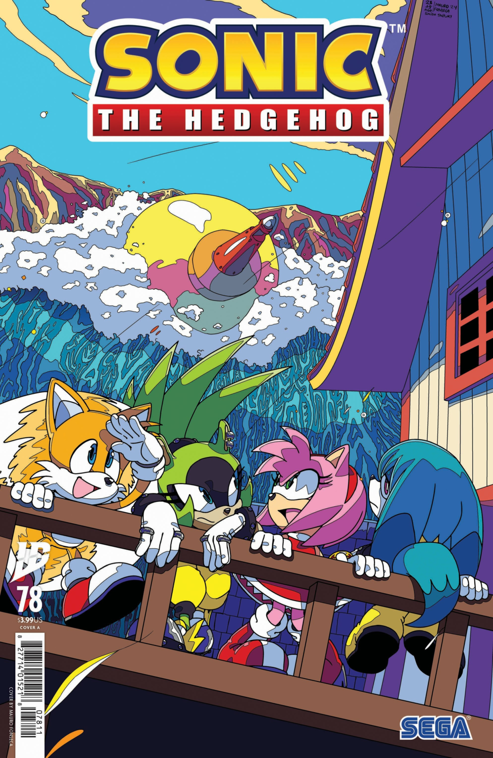 Surge and Kit Return in IDW Sonic the Hedgehog #78 – Sonic City ⋆ ...