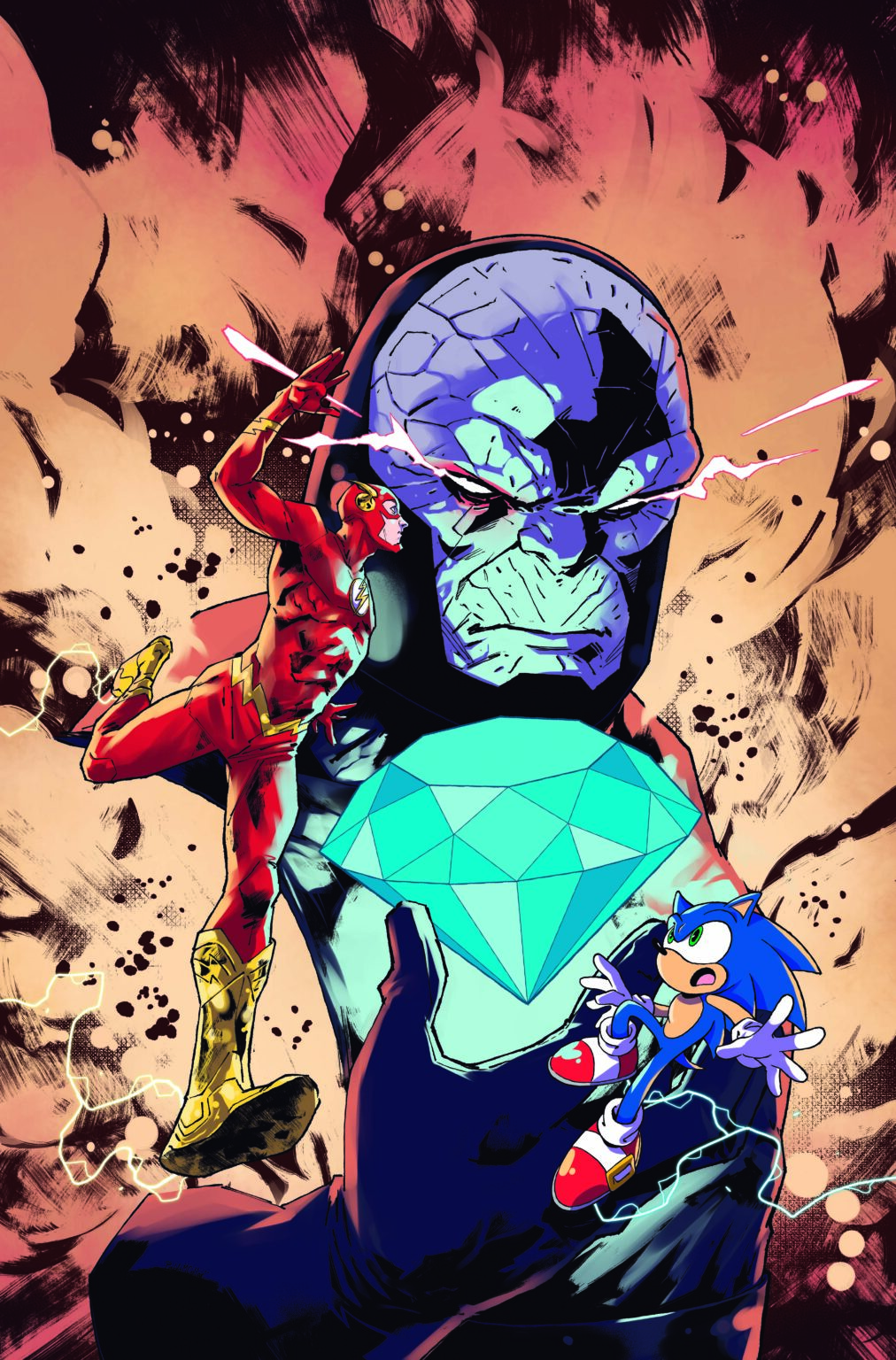 First Look at DC x Sonic the Hedgehog Revealed: Sonic Teams Up with the Justice League in New ...
