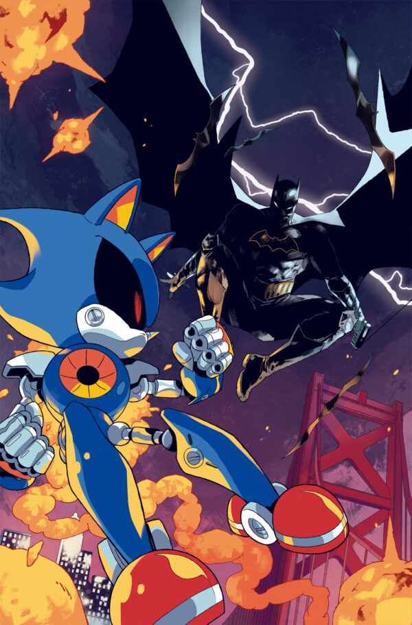 First Look at DC x Sonic the Hedgehog Revealed: Sonic Teams Up with the ...