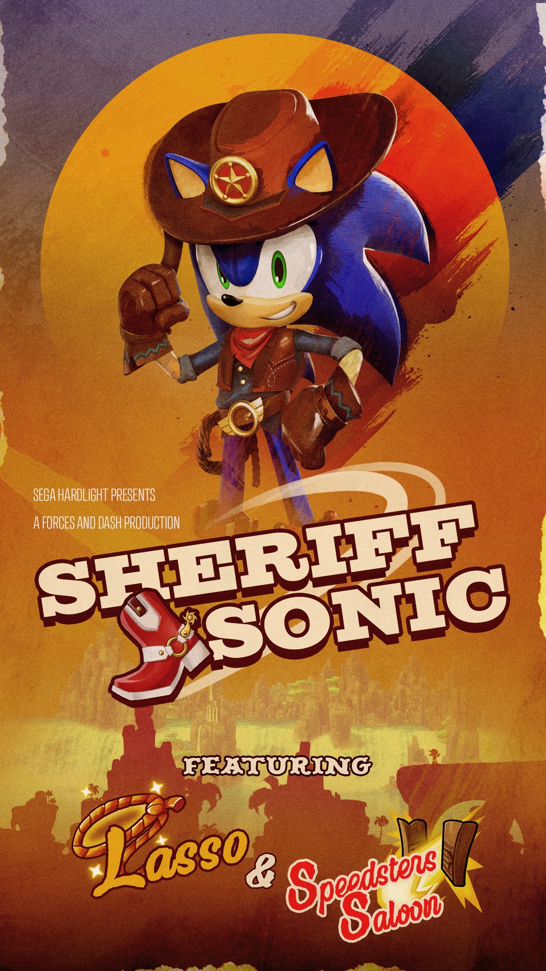 Sheriff Sonic and Sir Lamorak Revealed for Sonic Forces and Sonic Dash ...