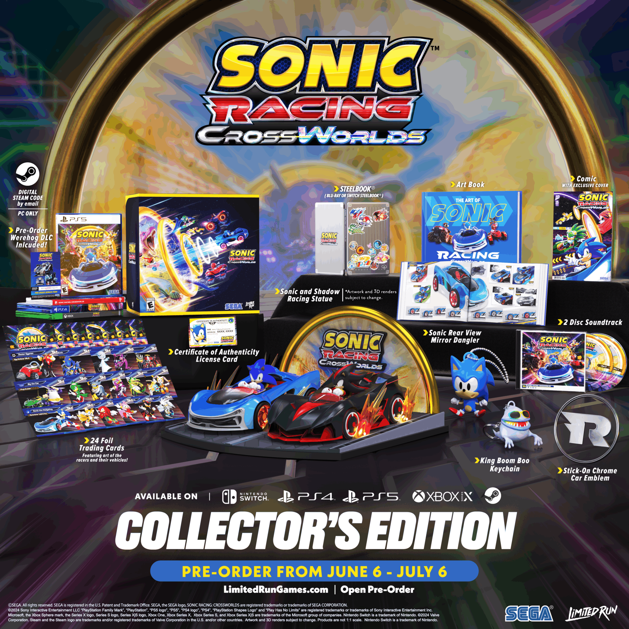 Sonic Racing: CrossWorlds Pre-Order Guide – Everything Sonic Fans Need ...