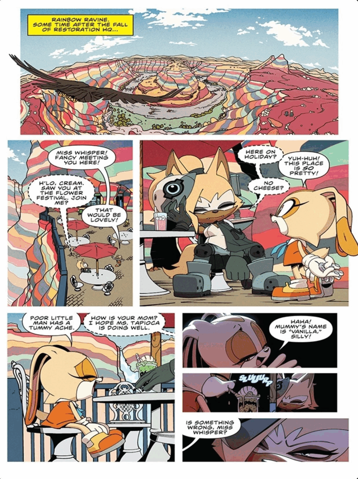 Whisper vs. Mimic Showdown Explodes in IDW Sonic the Hedgehog #79 ...