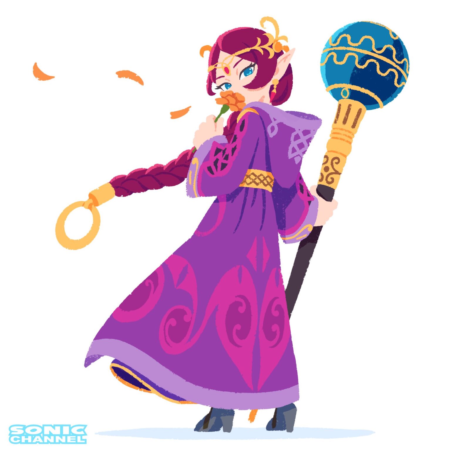 Merlina Stars in Sonic Channel’s July 2025 Commemorative Illustration – Sonic City ⋆★ Sonic the ...