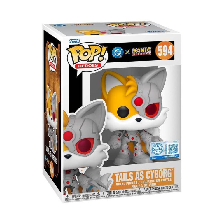 Funko Pop Unveils DC x Sonic Crossover Figures, First Wave Arrives July ...