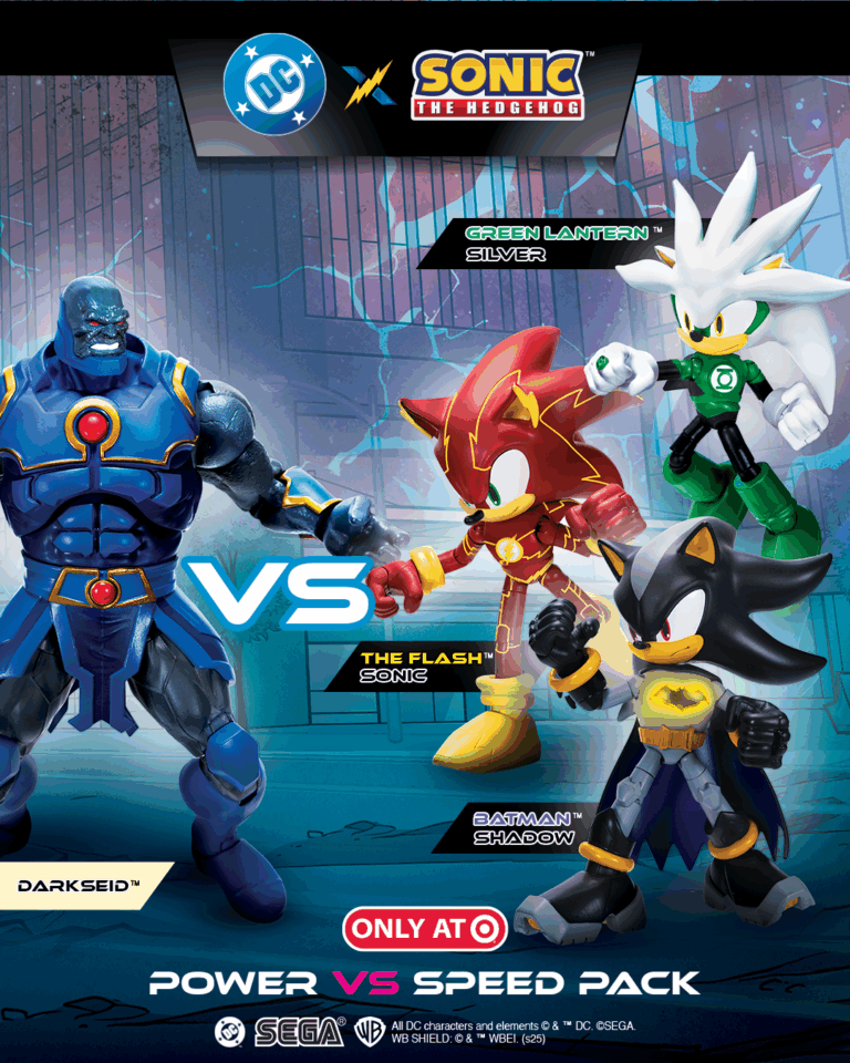 DC x Sonic the Hedgehog Toy Line Revealed, Exclusive to Target – Sonic ...