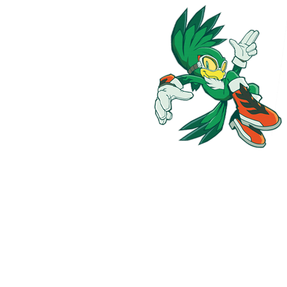 Sonic Riders Jet Art