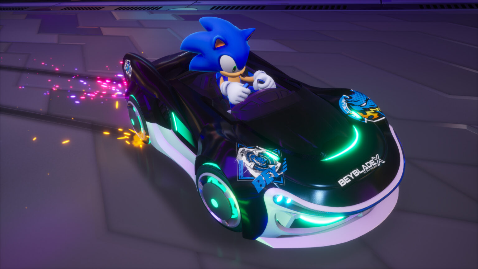 Sonic Racing: CrossWorlds Teams Up with BEYBLADE X for Launch Day ...