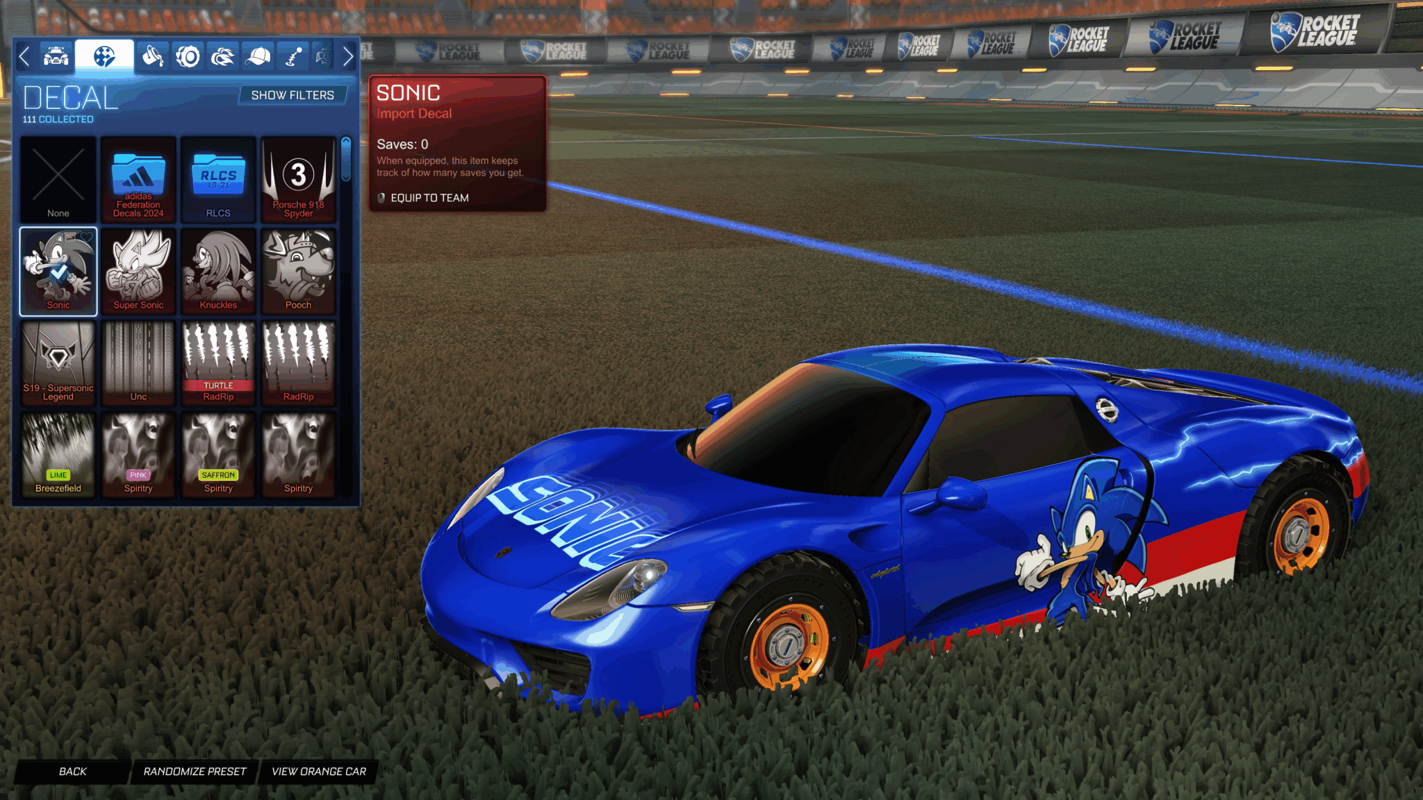 Sonic the Hedgehog Joins Rocket League Season 20 With New Cosmetics ...