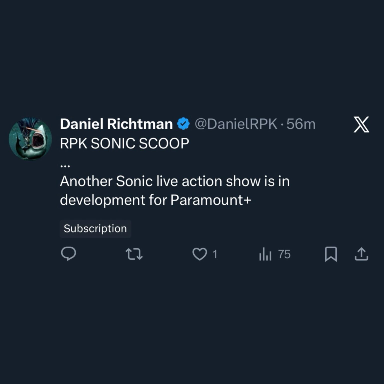 RUMOR: Report Claims Second Live-Action Sonic the Hedgehog Series Is in ...