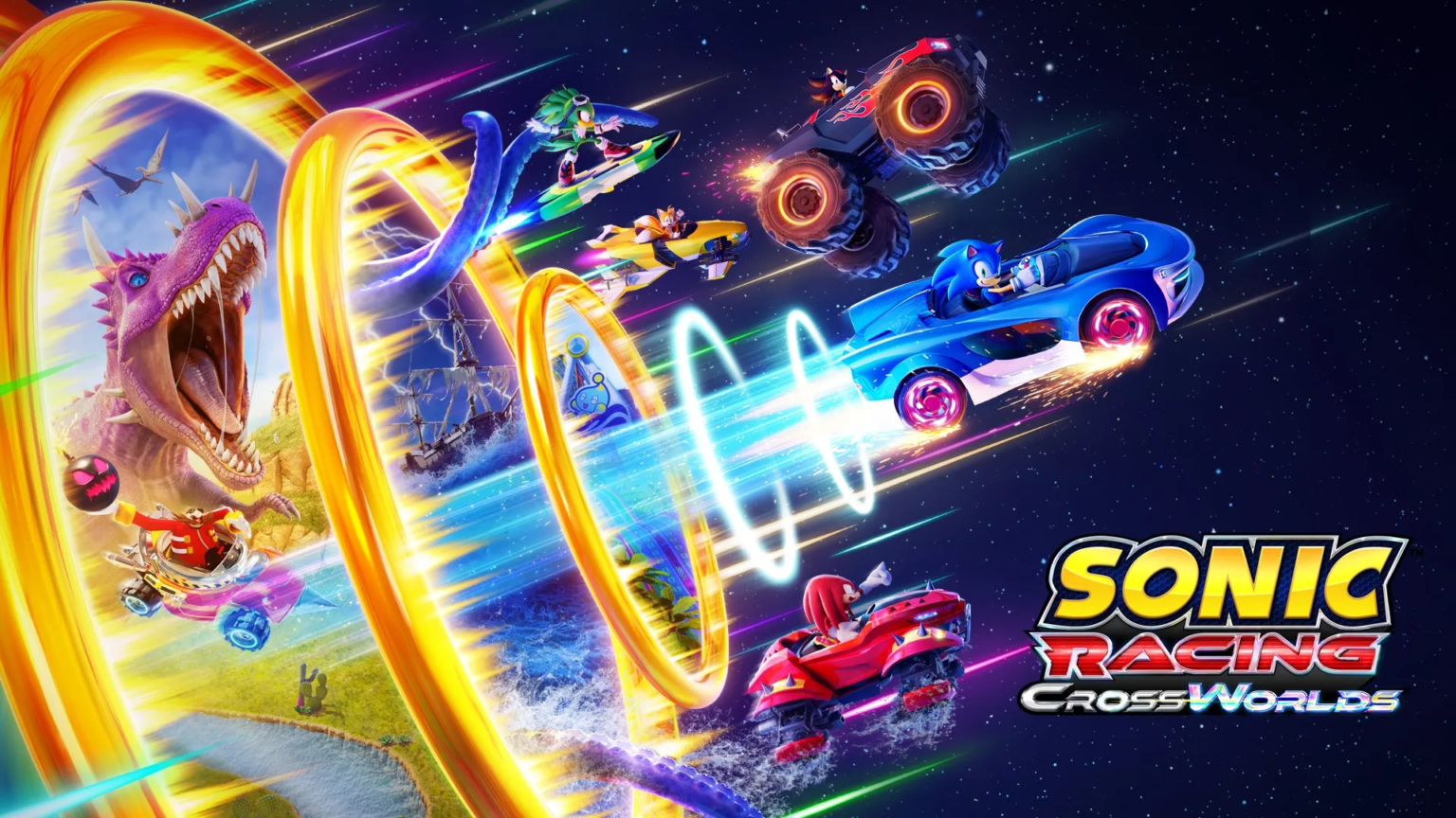 Sonic Racing CrossWorlds Key Art – Sonic City ⋆★ Sonic the Hedgehog ...