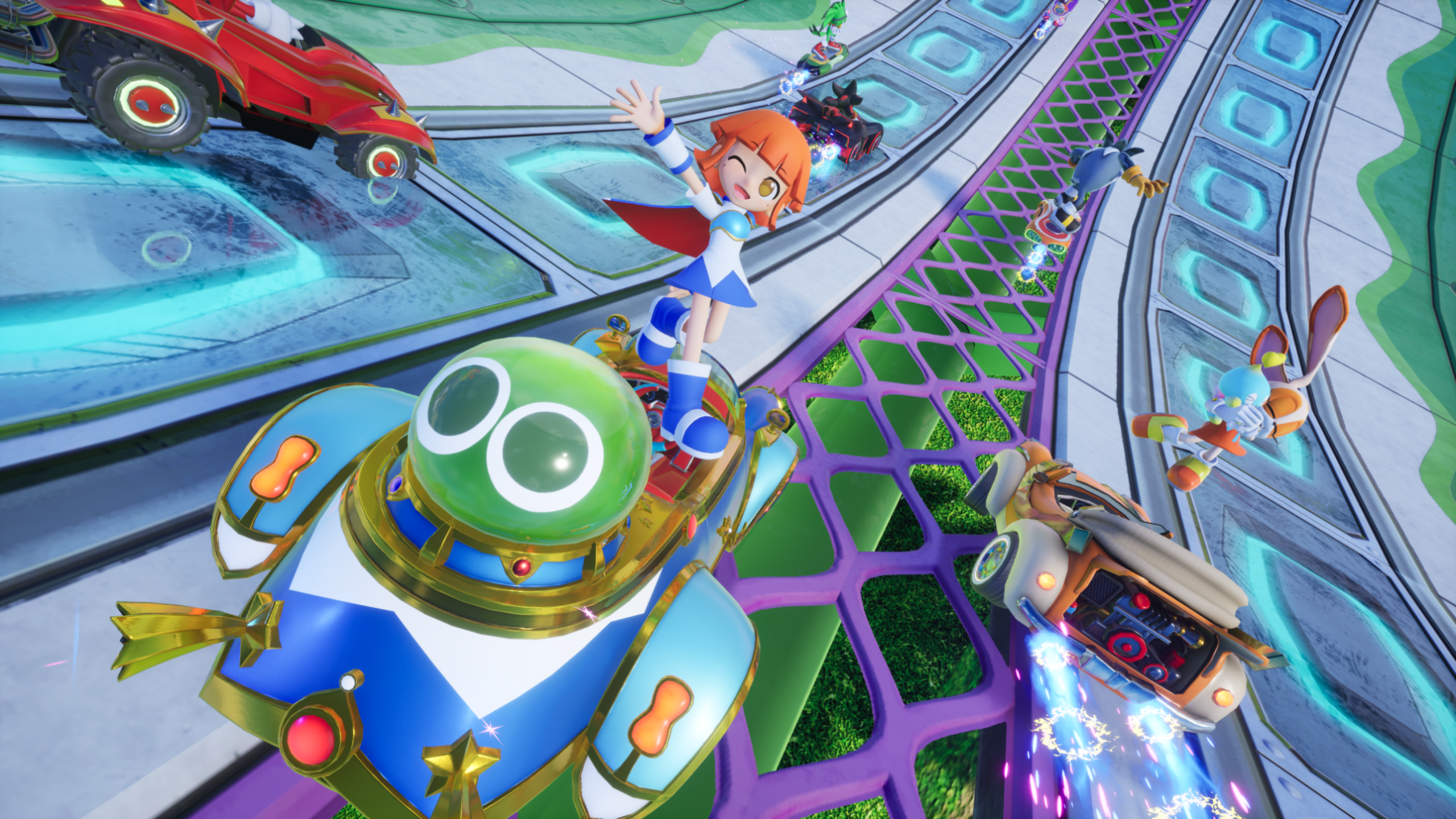 Sonic Racing: CrossWorlds Free Puyo Puyo Content Drop Officially ...